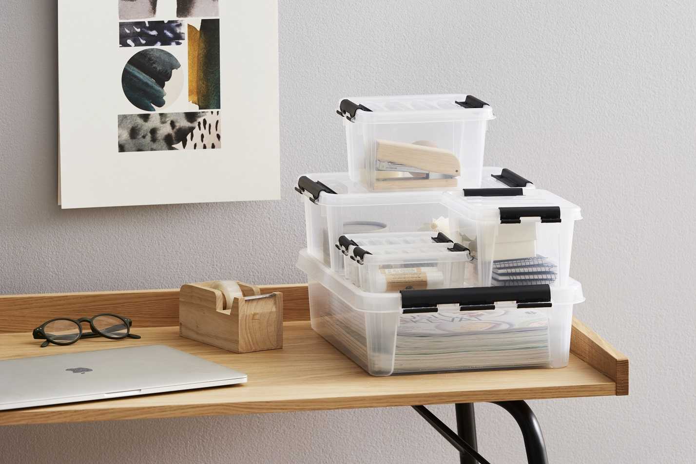 Organize with Orthex SmartStore storage boxes and baskets